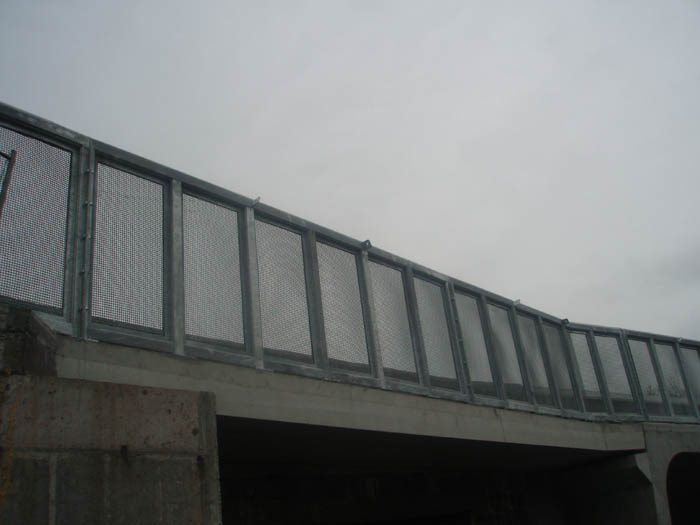 Pedestrian Railing Walkway – BR Metals Fabrication